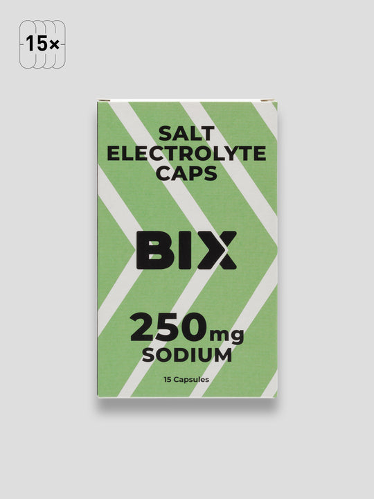Bix Salt Tabs – Electrolyte Capsules for Endurance & Heat – Bix Hydration
